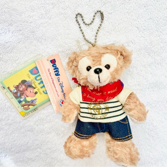 Disney | Other | Duffy Plush Badge Denim Tokyo Disney Sea Japan ...